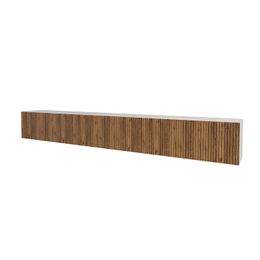 LOWBOARD NOA-2-W 3x100x40x40 cm - Wei&szlig; / Katania
