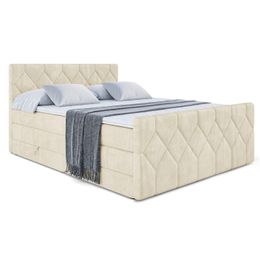 BOXSPRINGBETT CATOR-Z KING - 200x200 - H3/H4 - Beige