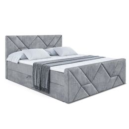 BOXBETT BARWA-Z - 140x200 cm - H4 - Grau