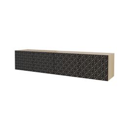 LOWBOARD VIRA-W 2x100x40x40 cm - Artisan / Schwarz