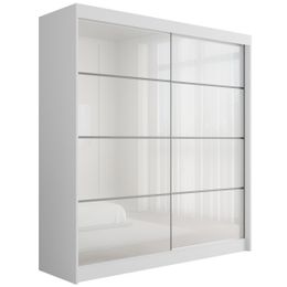 KLEIDERSCHRANK PEKA III - 200 cm - Wei&szlig;