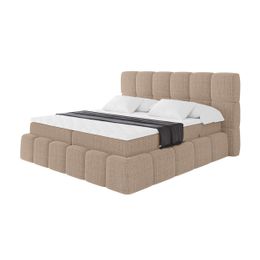 BOXBETT - AURI-H3 - 140x200 Dunkelbeige Aragon