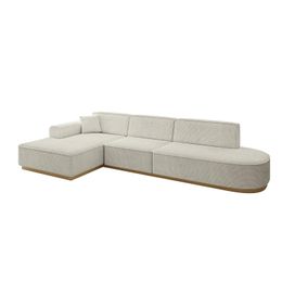 ECKSOFA Ottomane Links IREA-L2-v2 - 327x165x80 cm Creme
