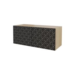 LOWBOARD VIRA-W 100x40x40 cm - Artisan / Schwarz