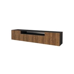 LOWBOARD KITO-W 200x40x41 cm - Schwarz / Katania