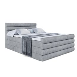 BOXSPRINGBETT CELESTIA-Z KING - 120x200 - H3/H4 - Grau