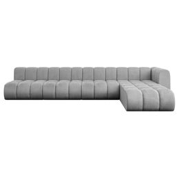 ECKSOFA modulares Sofa Darnel-L3 - 387x177x70 cm Grau