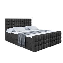 BOXBETT VIONE-Z - 140 x 200 - H4 - Schwarz