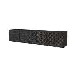 LOWBOARD VIRA-W 2x100x40x40 cm - Schwarz