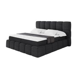 BOXBETT - AURI-H3 - 140x200 Schwarz Aragon