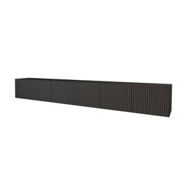 LOWBOARD NOA-2-W 3x100x40x40 cm - Schwarz