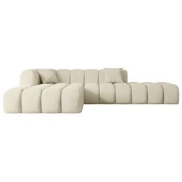 ECKSOFA Ottomane Links OLEA-L2 - 289x176x71 cm Beige
