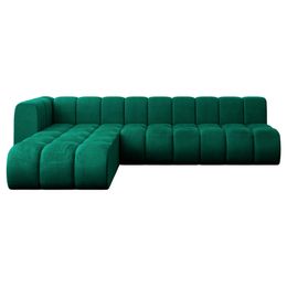 ECKSOFA modulares Sofa Darnel-L2 - 296x177x70 cm Gr&uuml;n