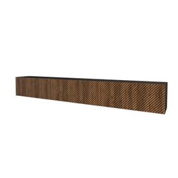 LOWBOARD ZENO-W 3x100x40x40 cm - Schwarz / Katania