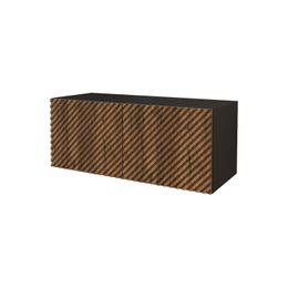 LOWBOARD ZENO-W 100x40x40 cm - Schwarz / Katania