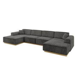 WOHNLANDSCHAFT IREA-U2-v2 - 386x165x80 cm Ecru