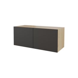 LOWBOARD ELIO-W 100x40x40 cm - Artisan / Schwarz