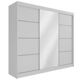 KLEIDERSCHRANK PAOKI - 250 cm - Wei&szlig;