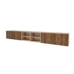 LOWBOARD VIRA-W 3x100x40x40 cm - Artisan / Katania
