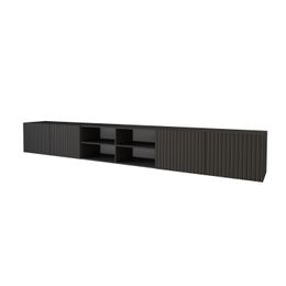 LOWBOARD KITO-W 3x100x40x40 cm - Schwarz