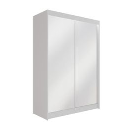 KLEIDERSCHRANK AMOHA mit LED - 150 cm - Wei&szlig;