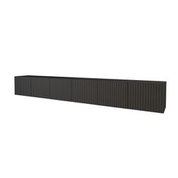 LOWBOARD KITO-W 3x100x40x40 cm - Schwarz