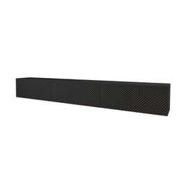 LOWBOARD ZENO-W 3x100x40x40 cm - Schwarz
