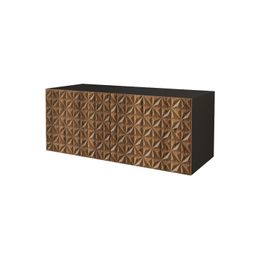LOWBOARD VIRA-W 100x40x40 cm - Schwarz / Katania