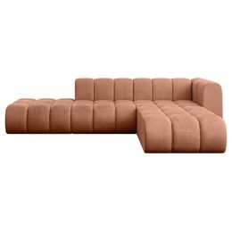 ECKSOFA modulares Sofa Zuvon-L1 - 296x177x70 cm Apricot
