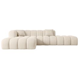 ECKSOFA Ottomane Links OLEA-L2 - 289x176x71 cm Beige
