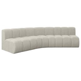 ECKSOFA modulares Sofa Montra-L1 - 290x174x70 cm Creme