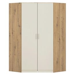 Dreht&uuml;renschrank Celle-Super Wei&szlig;/Eiche Artisan