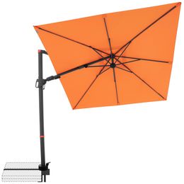 Doppler Ampelschirm MyZone Orange ca. 210x210cm