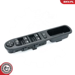 ESEN SKV Schalter, Fensterheber 37skv491 fahrerseitig f&uuml;r Peugeot