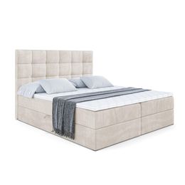 BOXBETT mit H4-Matratze und Lattenrost - APO - 140x200 Ecru