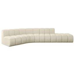 ECKSOFA modulares Sofa Brilo-L1 - 380x174x70 cm Beige