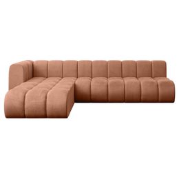 ECKSOFA modulares Sofa Darnel-L2 - 296x177x70 cm Apricot