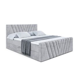 BOXBETT ERNINA-Z - 140x200 cm - H3 - Hellgrau