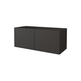 LOWBOARD ELIO-W 100x40x40 cm - Schwarz