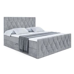 BOXBETT VELANTO-Z - 140 x 200 - H3 - Grau