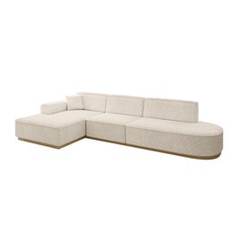 ECKSOFA Ottomane Links IREA-L2-v2 - 327x165x80 cm Beige