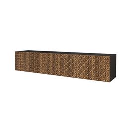 LOWBOARD VIRA-W 2x100x40x40 cm - Schwarz / Katania