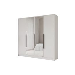 KLEIDERSCHRANK - LESE - 200 - Wei&szlig;