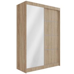KLEIDERSCHRANK PAOKI - 120 cm - Sonoma Eiche