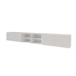 LOWBOARD ZENO-W 3x100x40x40 cm - Wei&szlig;