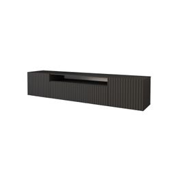LOWBOARD KITO-W 200x40x41 cm - Schwarz