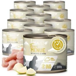 REAVET Katzenfutter nass - Huhn mit Wachtel & Birne