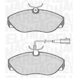 MAGNETI MARELLI Bremsbelagsatz, Scheibenbremse 363916060183 f&uuml;r Peugeot Fiat