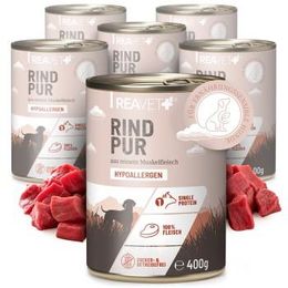 REAVET Nassfutter - Rind PUR