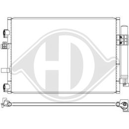 DIEDERICHS Kondensator, Klimaanlage dcc1641 f&uuml;r Ford